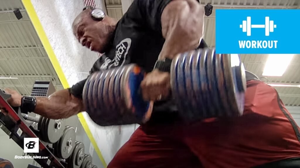 Phil Heath's Challenger Back Workout